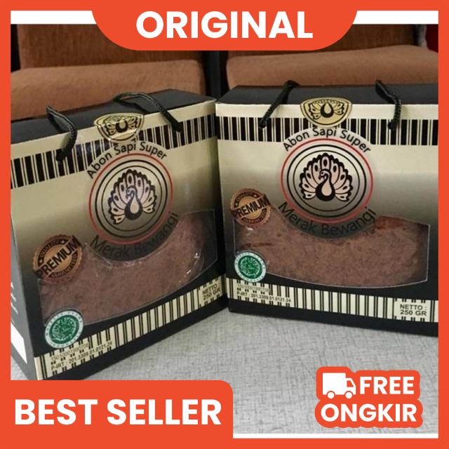 Jual Abon sapi Asli Enak Kualitas Super merak bewangi Hijau 250 gram ...
