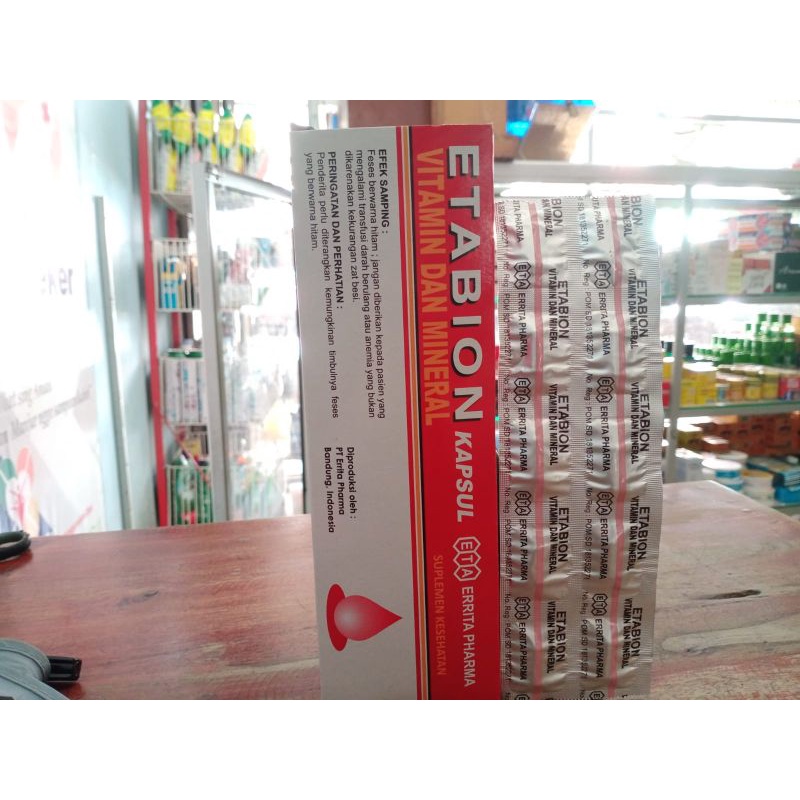 Jual ETABION KAPSUL ISI10 | Shopee Indonesia