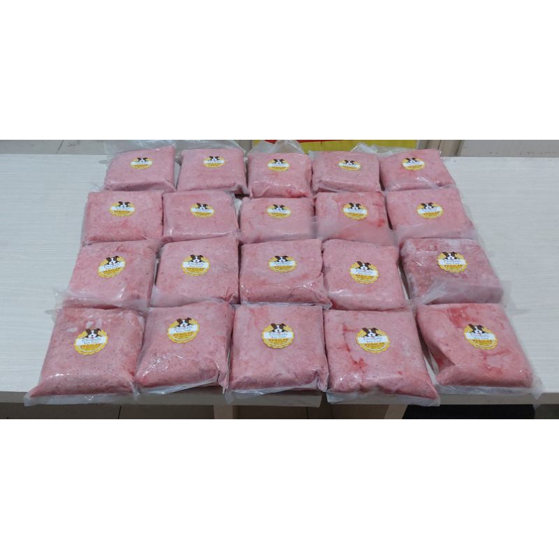 Jual Dog / cat raw food ayam giling tulang halus 1 kg | Shopee Indonesia
