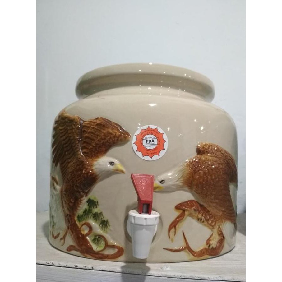 Jual guci galon keramik murah dan bagus sudah FDA | Shopee Indonesia