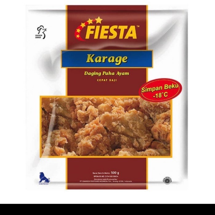 Jual FIESTA Chicken Karage 400gr | Daging Paha Ayam Frozen Food ...