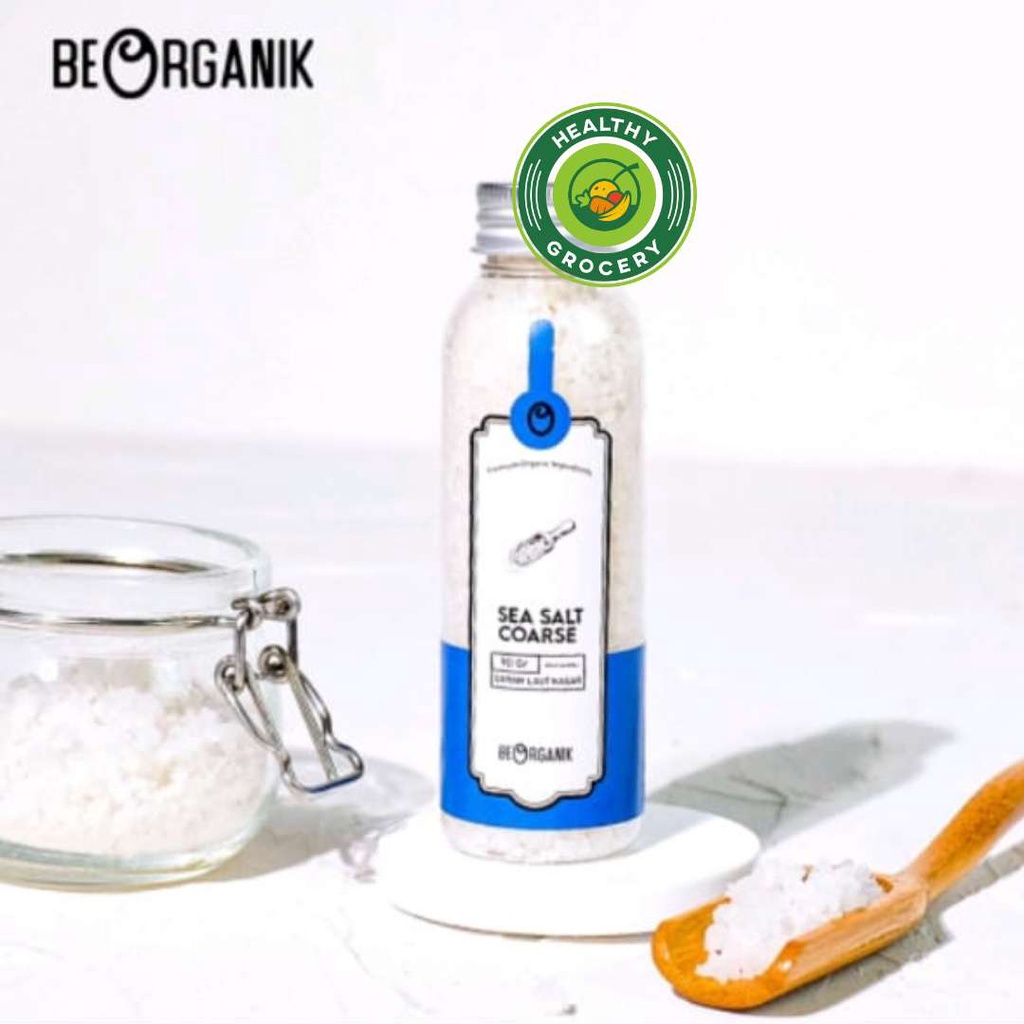 Jual Beorganik Sea Salt Coarse 90gr / Garam Laut Kasar | Shopee Indonesia
