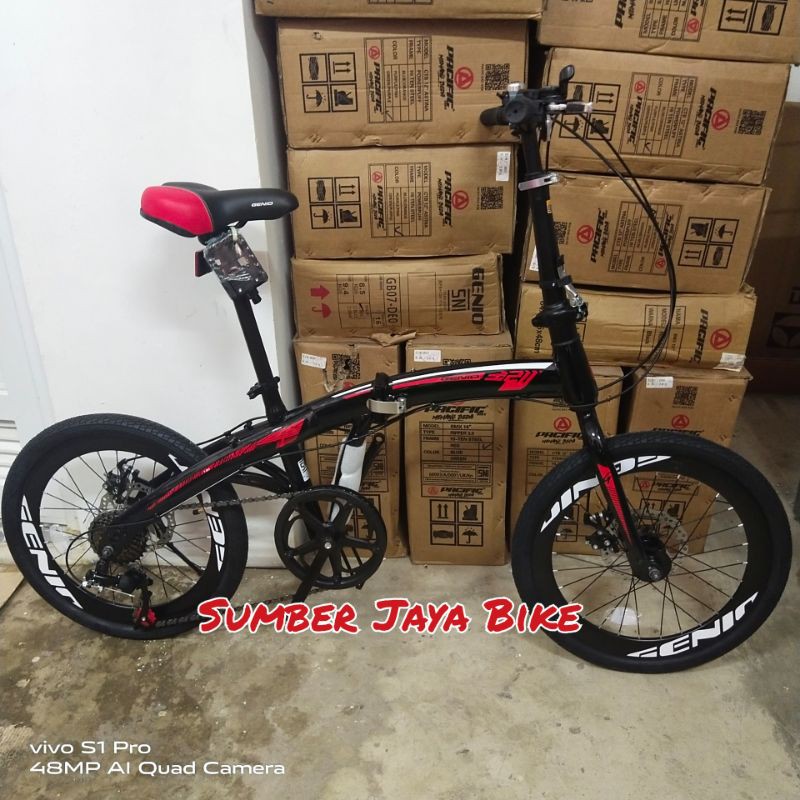 Jual Sepeda LIPAT 20 INCH GENIO BY UNITED NEW !!! | Shopee Indonesia