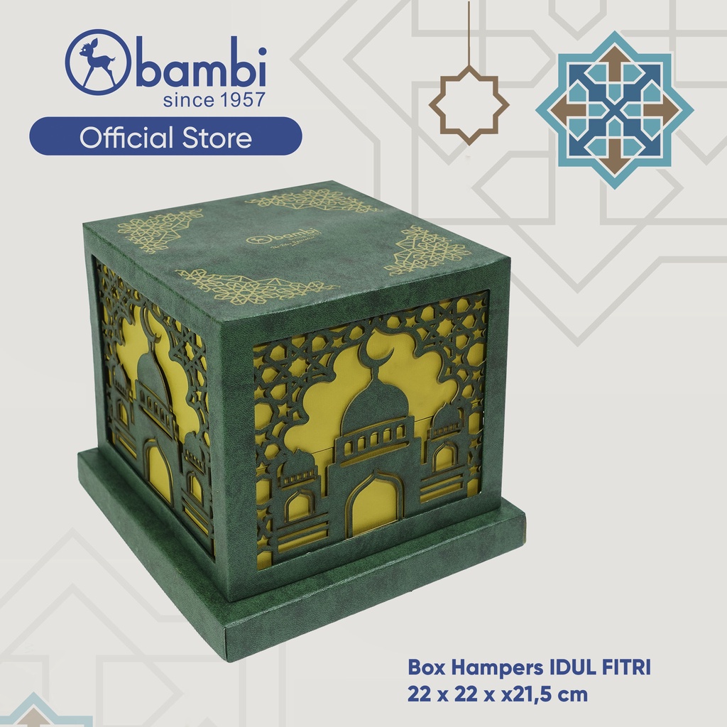 Jual Bambi Box Storage Tempat Penyimpanan Edisi Idul Fitri Original ...