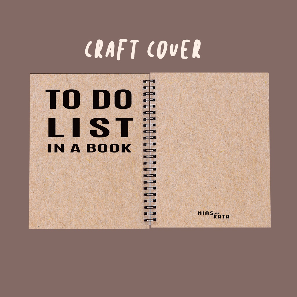 Jual Buku To do List Aesthetic Binder Checklist Aktivitas Harian A5 ...