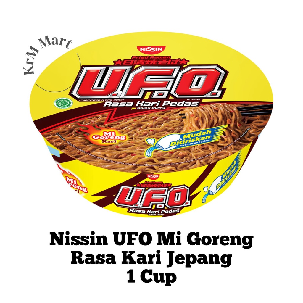 Jual Nissin UFO Mi Goreng Rasa Kari Jepang 1 Cup mie instan | Shopee ...