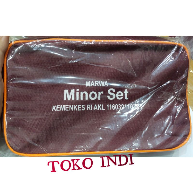 Jual Minor Set Merk Marwa / Minor Set / Alat Bedah Instrument | Shopee ...
