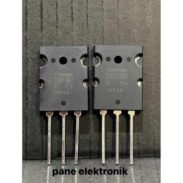 Jual Transistor Toshiba SC 5200 SA 1943 Lot 714 Free Mika | Shopee ...
