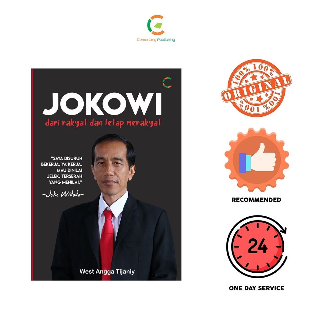 Jual BUKU TOKOH - Jokowi: Dari Rakyat dan Tetap Merakyat | Shopee Indonesia