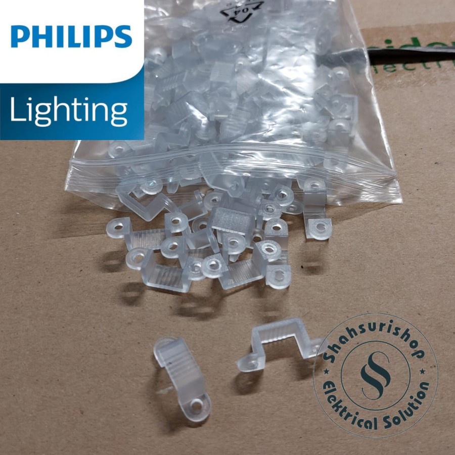 Jual PHILIPS KLEM LED STRIP DLI 31164 CLIPS KLIP KLEM ISI 100 | Shopee ...