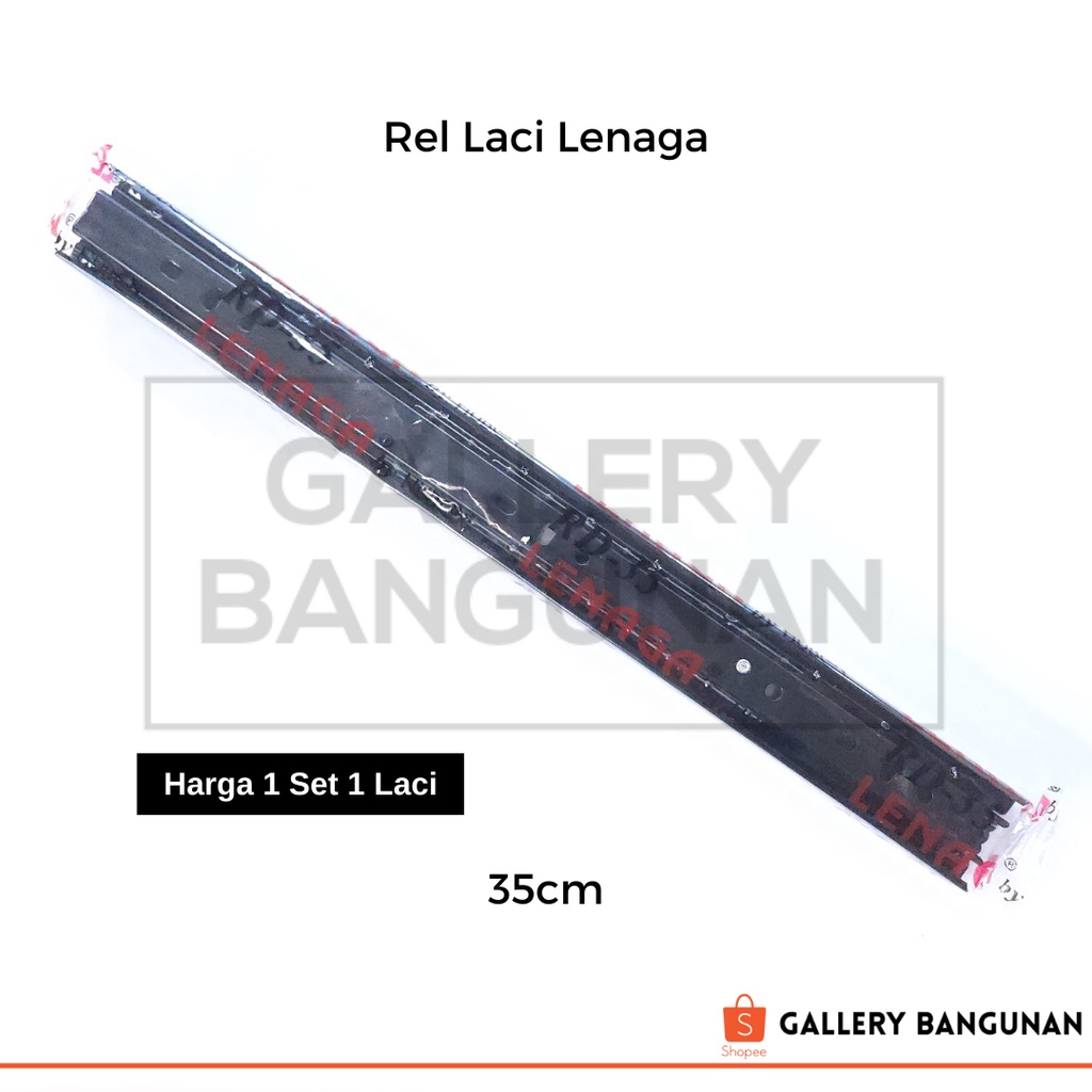 Jual (35cm) Rel Laci Lenaga dari Huben Sliding Lemari Dorong Tarik ...