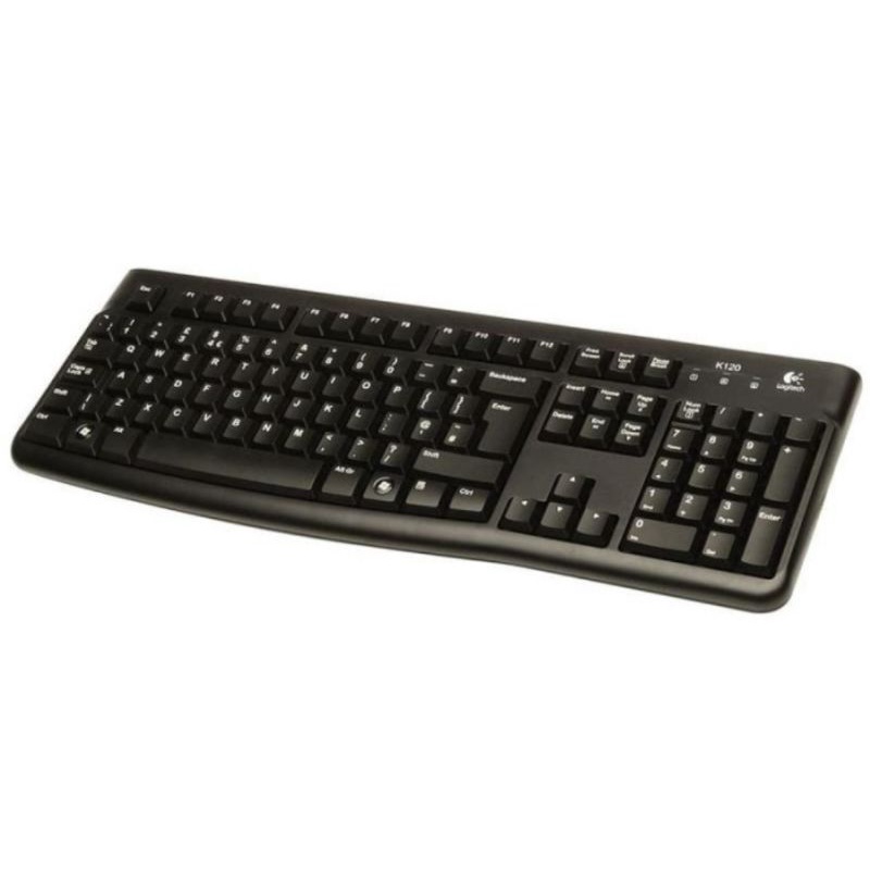 Jual Keyboard USB Logitech K120 Original Garansi Resmi 1 Tahun | Shopee ...