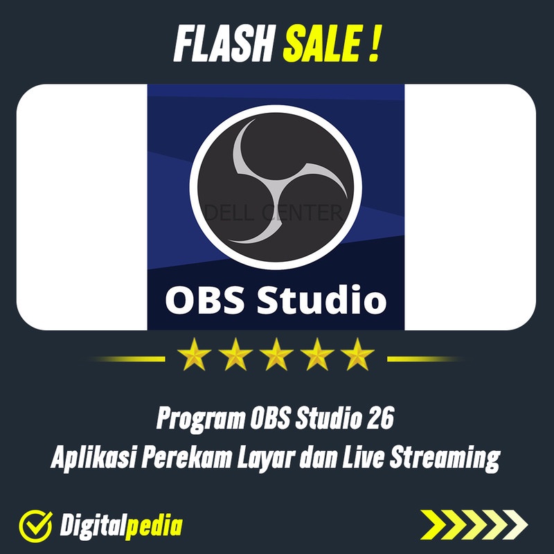 Jual Program OBS Studio 26 Aplikasi Perekam Layar dan Live Streaming ...