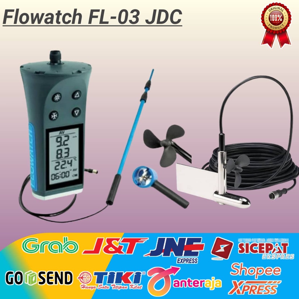 Jual Current Meter Flowatch FL-03 JDC FLOW METER ( CURRENT METER ) | Shopee Indonesia