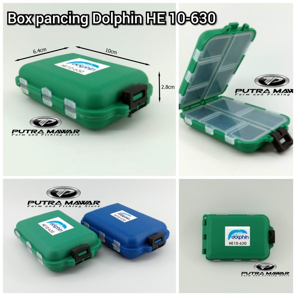 Jual Box Kail dan Alat Pancing Dolphin atau tempat aksesoris memancing ...