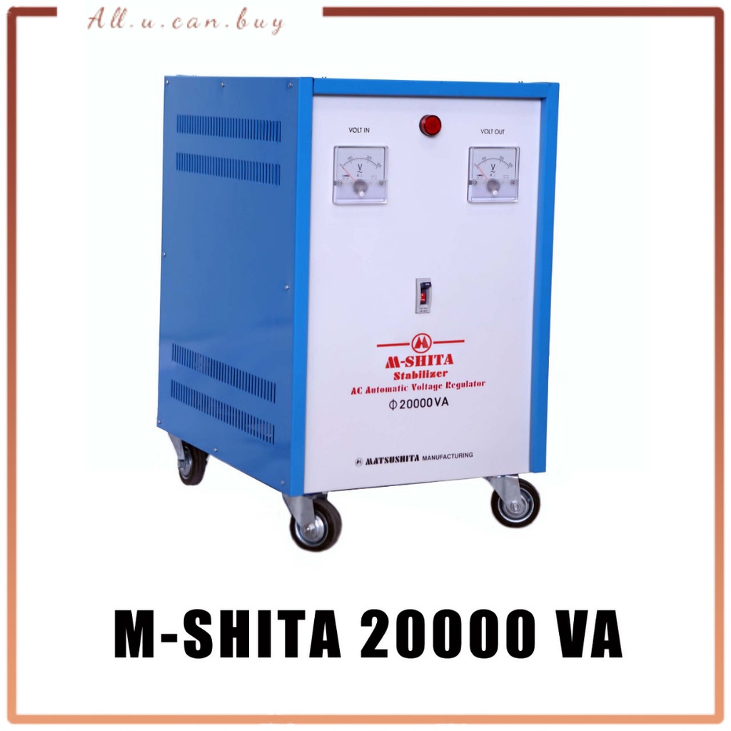 Jual Stabilizer M-SHITA 20.000 VA 1 pHase | Shopee Indonesia