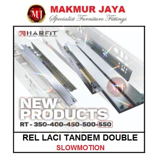 Jual Rel Laci Tandem Double Slowmotion Harfit RT 55cm | Shopee Indonesia