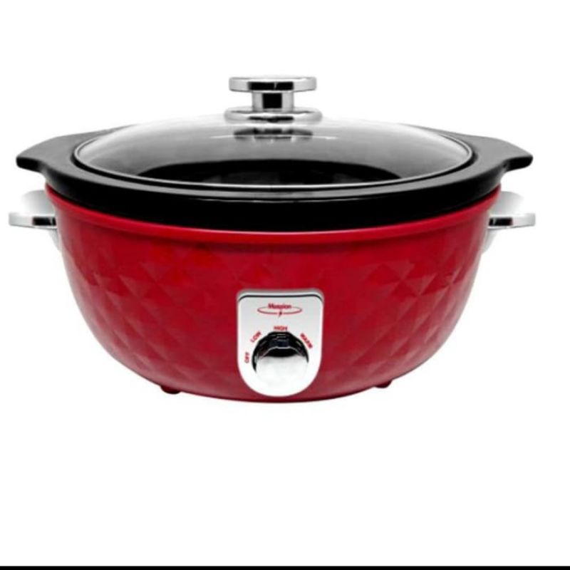 Jual MASPION SLOW COOKER MSC 6500 PANCI CERAMIC 6 LITER | Shopee Indonesia