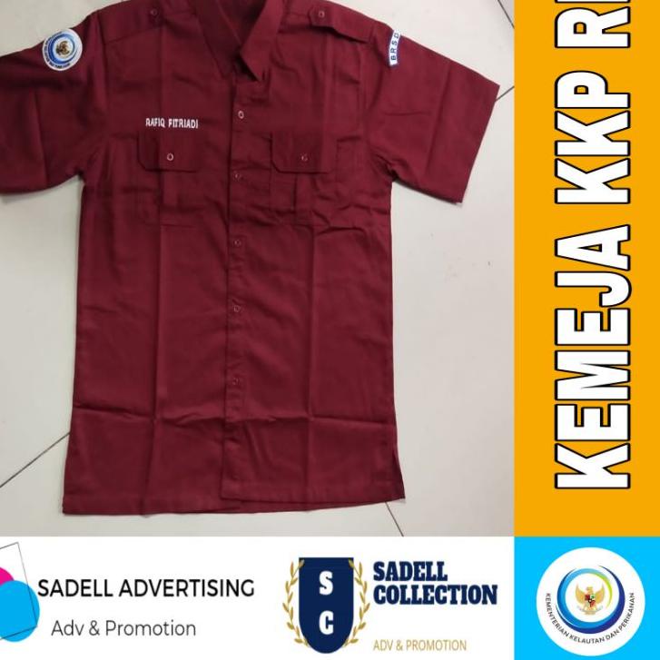 Jual Lagi Tren.. Kemeja KKP RI Seragam KKP RI Kementerian Kelautan dan ...