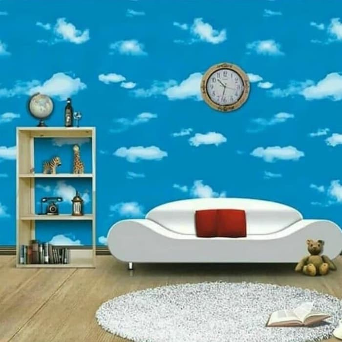 Jual Wallpaper Dinding AWAN BIRU | Shopee Indonesia