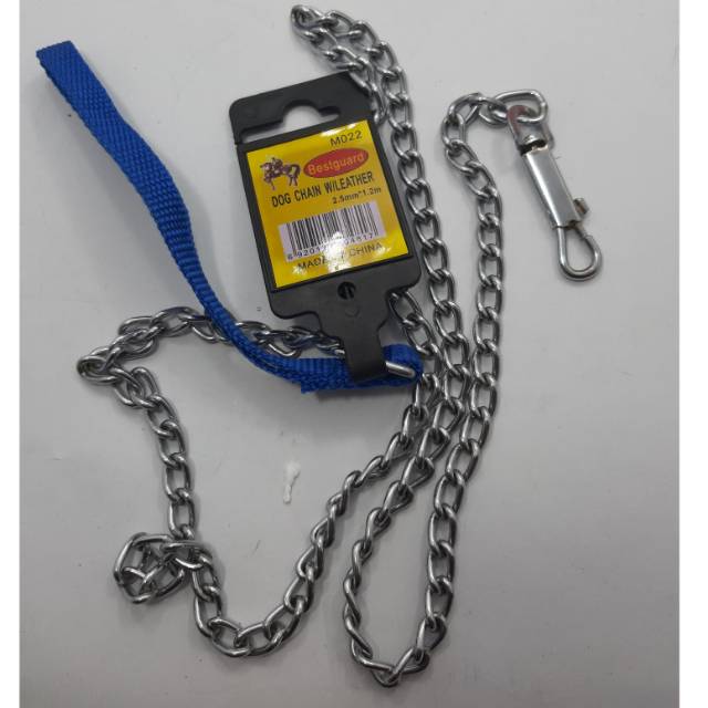 Jual RANTAI BESI TUNTUN HEWAN / TALI KUCING ANJING 2.5mm x 1.2mm/RANTAI ...