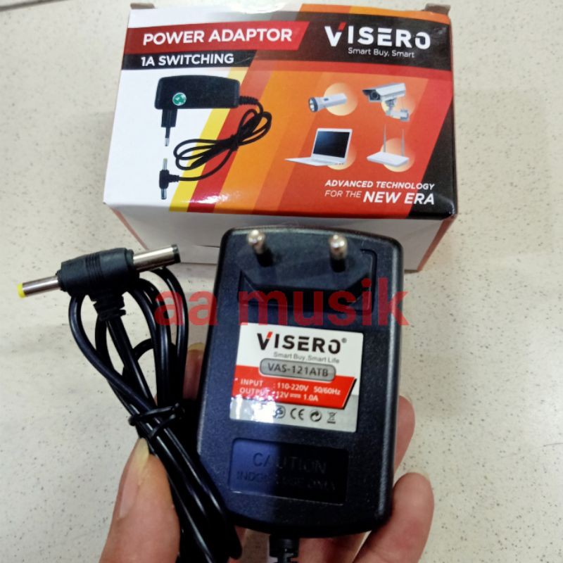 Jual ADAPTOR CCTV ADAPTOR VISERO 12V 1A | Shopee Indonesia