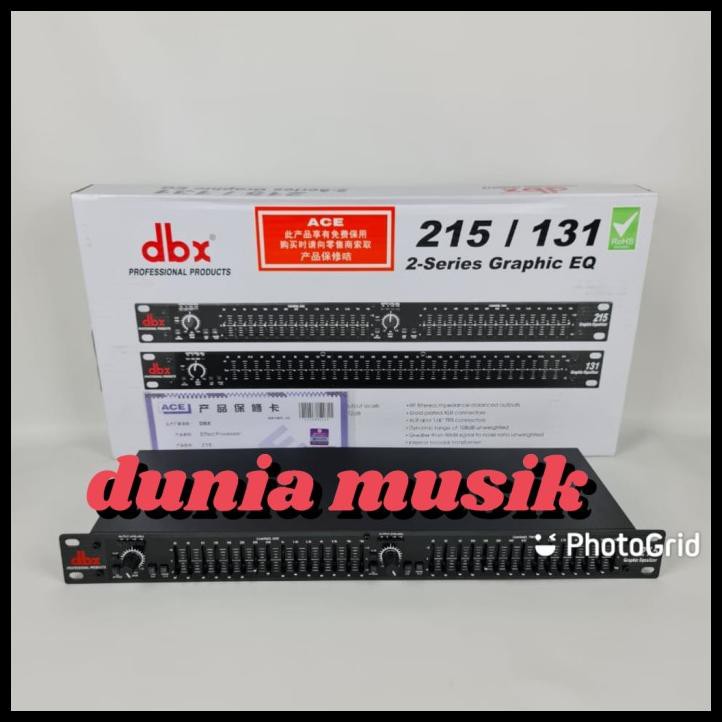 Jual Equalizer Dbx 215 Dbx215 | Shopee Indonesia
