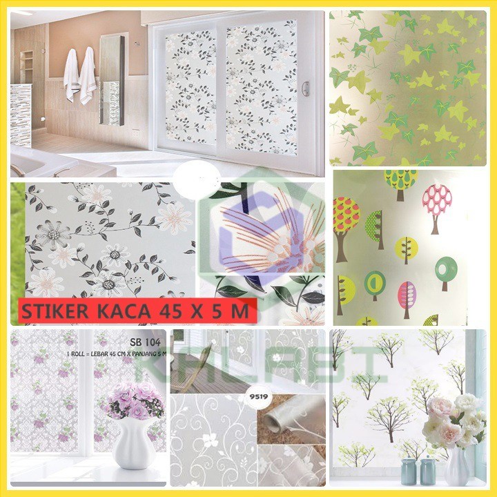 Jual 5 METER STICKER KACA JENDELA MOTIF SUNBLAST 45 CM X 5 METER STIKER ...