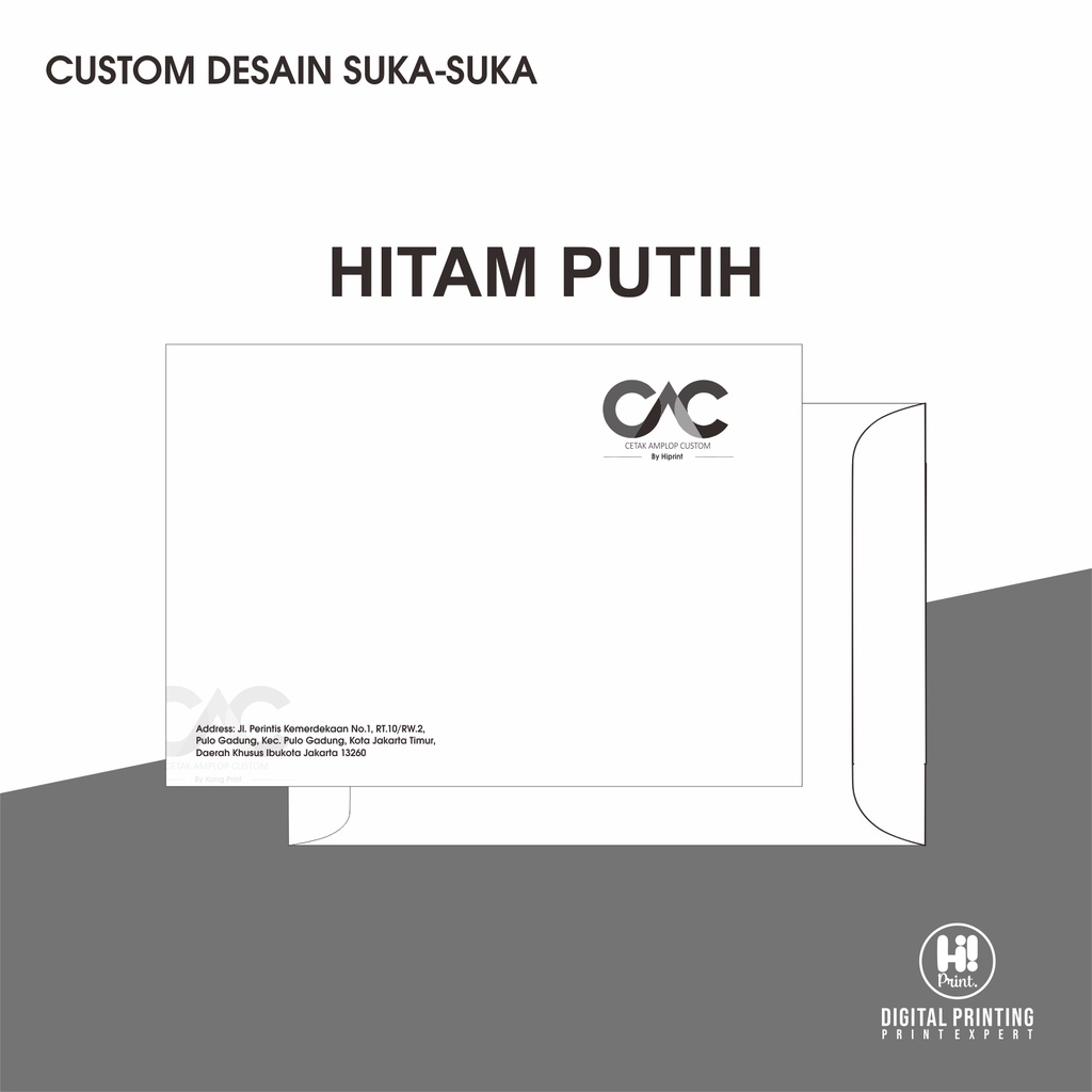 Jual Cetak Amplop A4 F4 Custom Free Desain | Shopee Indonesia