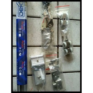 Jual Rel Sliding Track Dekkson Pintu Kayu Aluminium Besi 180 Cm D3 ...