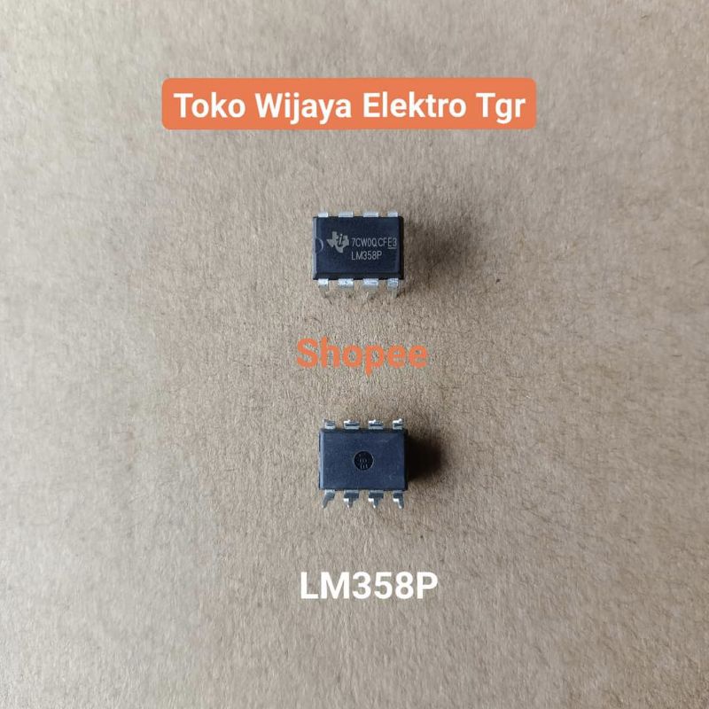 Jual Mesin Las Sparepart | LM358P IC Dip 8 Pin | Shopee Indonesia