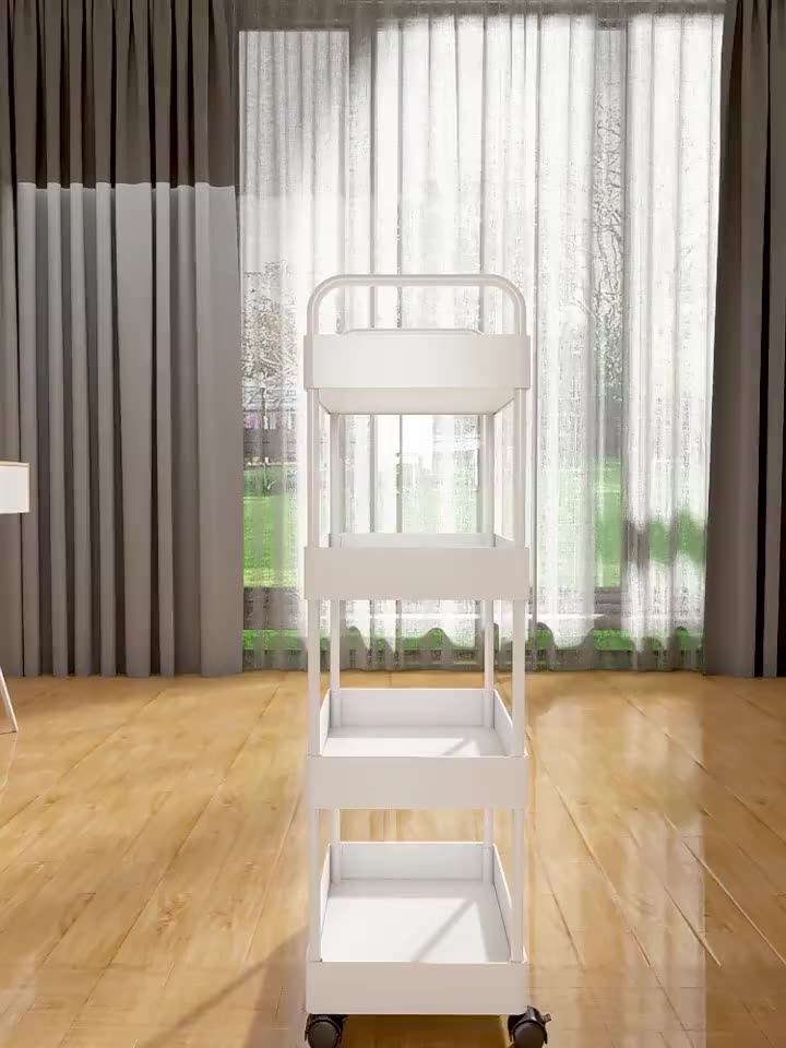 Jual Rak Troli Plastik Rak Troli Susun 5 Serbaguna Rak Troly Kamar ...