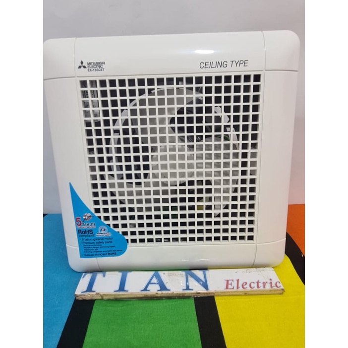 Jual MITSUBISHI EX-15SC6T Ceiling Mounted Ventilator 6 Inch | Shopee ...