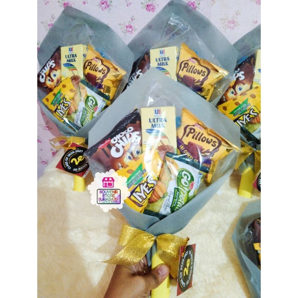 Jual Bucket Snack Mini / Bouquet Snack / Paket Ultah / Snack Ultah Anak ...