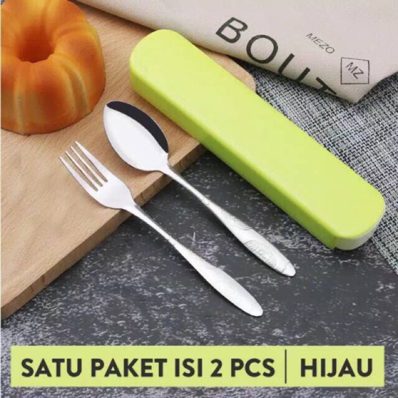 Jual SET ALAT SENDOK MAKAN DAN GARPU SENDOK GARPU SET ALAT MAKAN SET ...