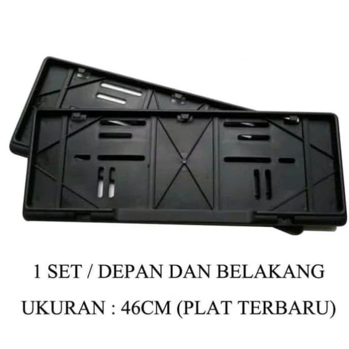 Jual frame plat nomor polisi ukuran baru Original|Premium|Asli|Ori ...