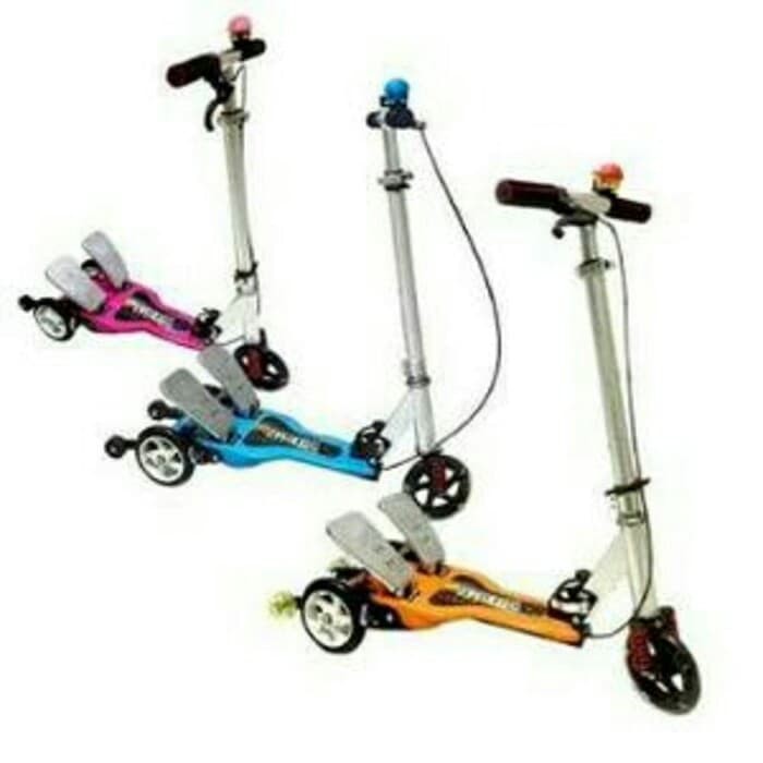 Jual Scooter pedal /otopet genjot aloy besi DUAL PEDAL ORIGINAL ...