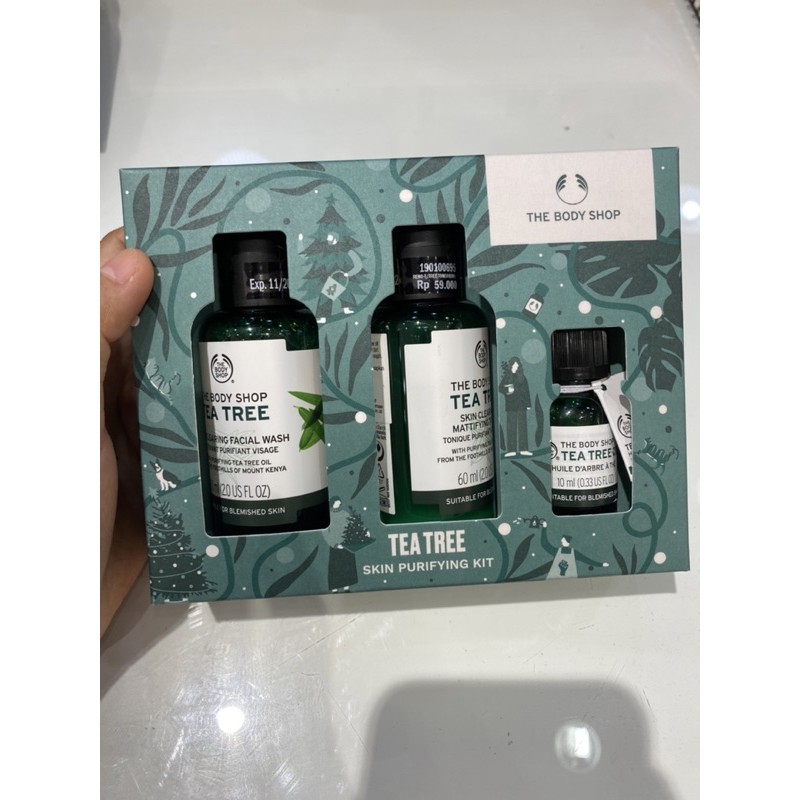 Jual The Body Shop Tree tea package ( NEW ) | Shopee Indonesia