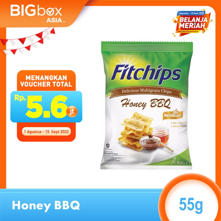 Jual FITCHIPS Honey BBQ Snack 55 gr (EXP: 13 July 2022) | Shopee Indonesia