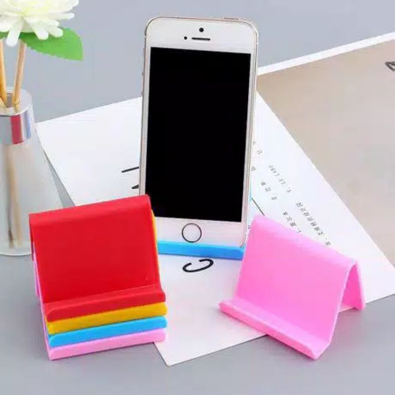 Jual Stand Holder Persegi HP Android Kekinian , Phone Holder Plastik ...