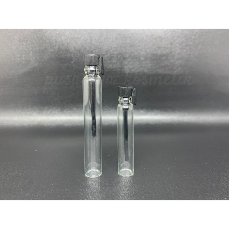 Jual Minimal 20 pcs Botol Tester Kaca 2ml 3ml 4ml Sampel Kaca Botol ...