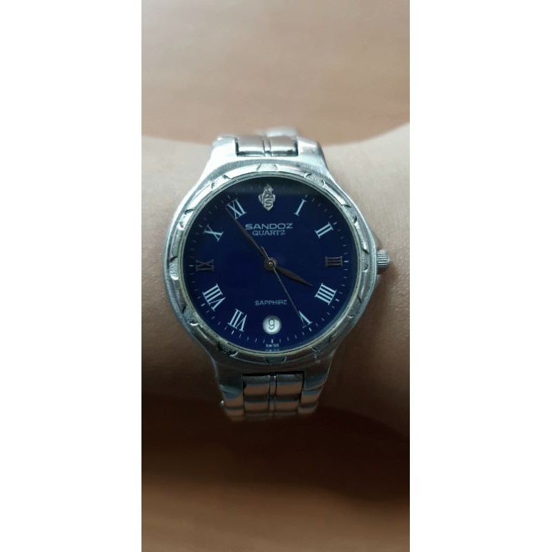 Jual Jam Tangan Original Unisex Sandoz Swiss Made 34mm | Shopee Indonesia
