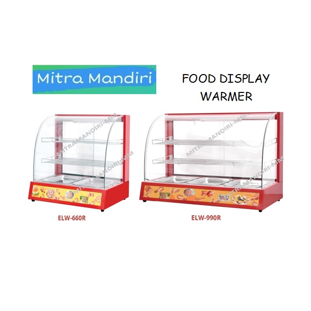 Jual Display Warmer/GETRA ELW-660R, ELW-990R/ Penghangat Makanan ...