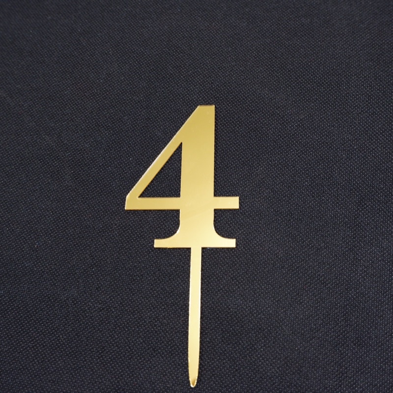 Jual TOPPER ANGKA POLOS TINGGI 15 CM / TOPPER USIA UMUR TAHUN BESAR ...