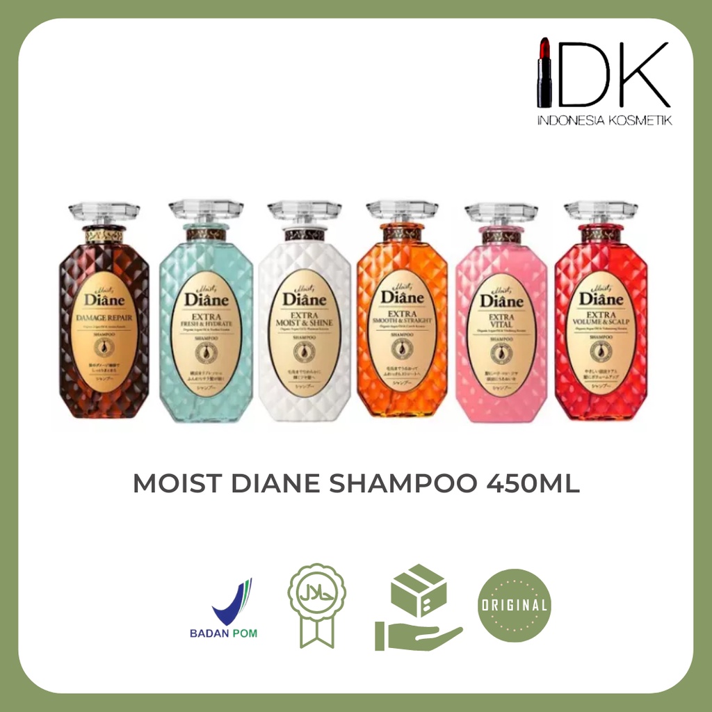 Jual Moist Diane Shampoo 450ml | Shopee Indonesia