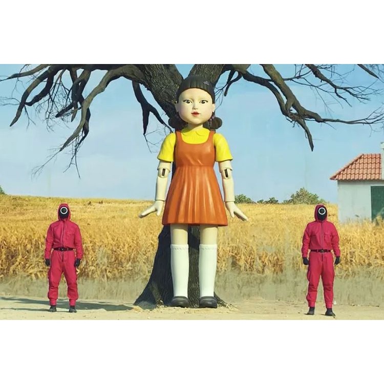 Jual KOSTUM COSPLAY SQUID GAME DOLL | Shopee Indonesia