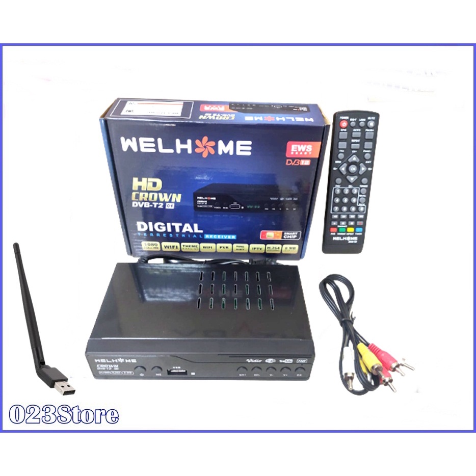 Jual Set Top Box Welhome Set Top Box DVB T2 01 DVBT2-01 | Shopee Indonesia