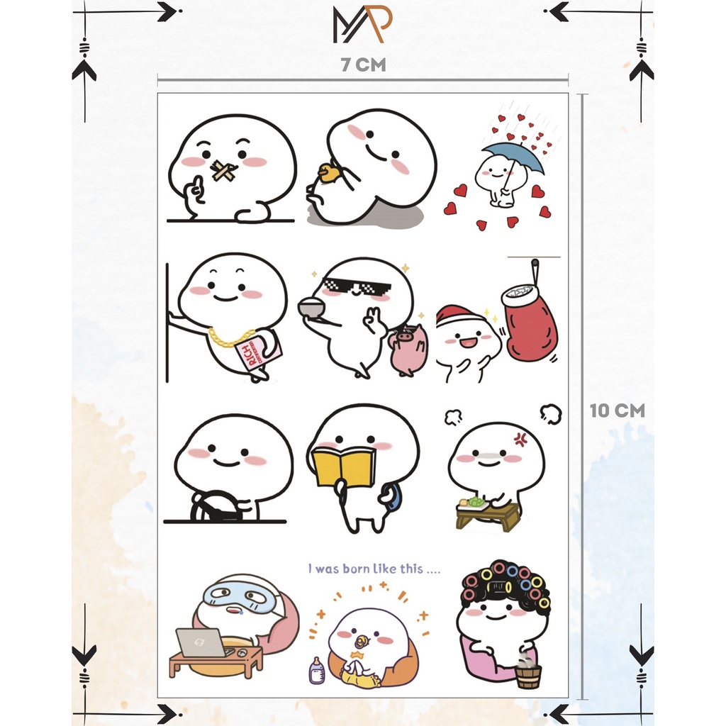 Jual (Pentol Series) Sticker Aesthetic Pentol | Sticker Tumblr Pentol ...