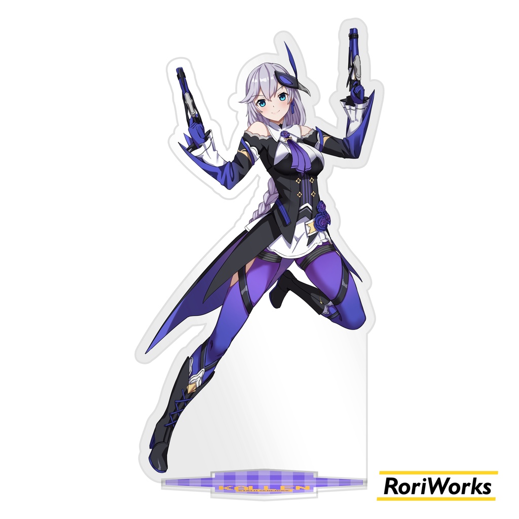Jual Acrylic Standee Figure Anime - Kallen (Sixth Serenade) Honkai ...