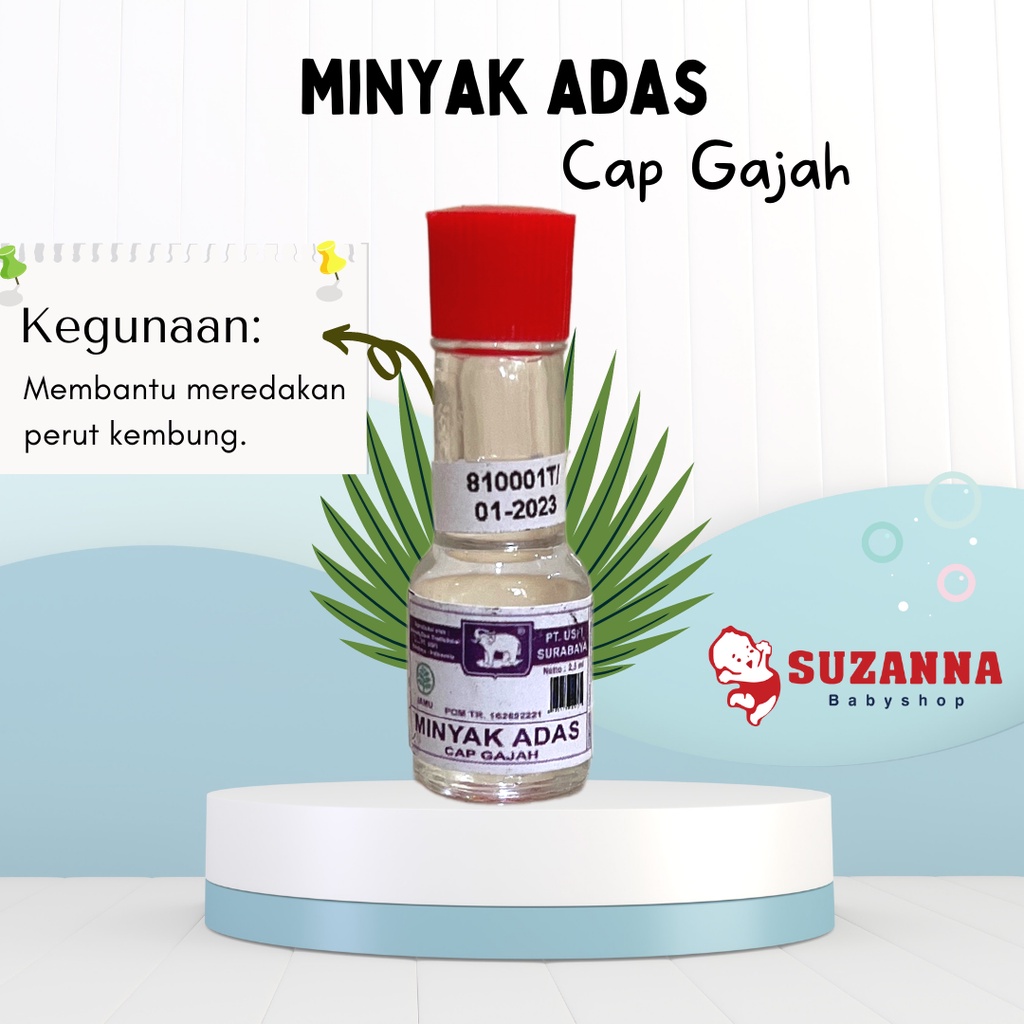 Jual USFI Minyak Adas Cap Gajah 2.5ml | Shopee Indonesia